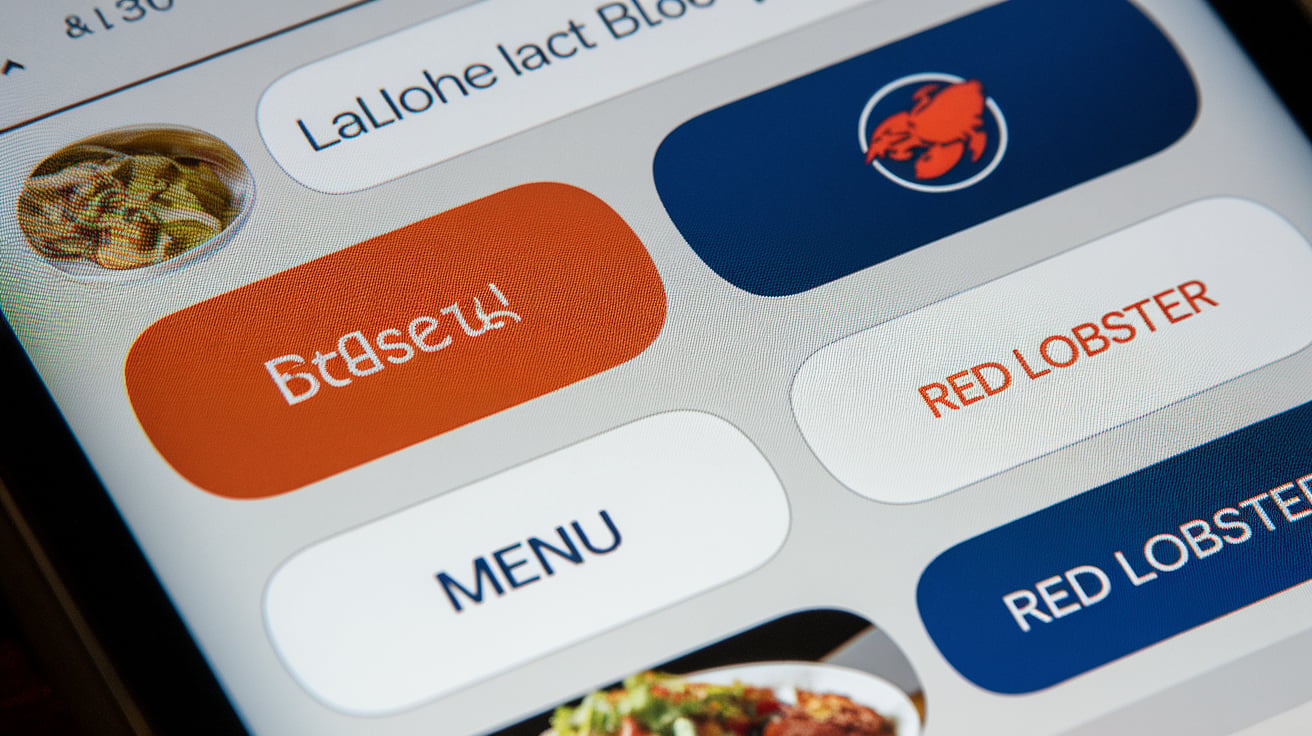 Red Lobster App Features with Rewards App, Job App